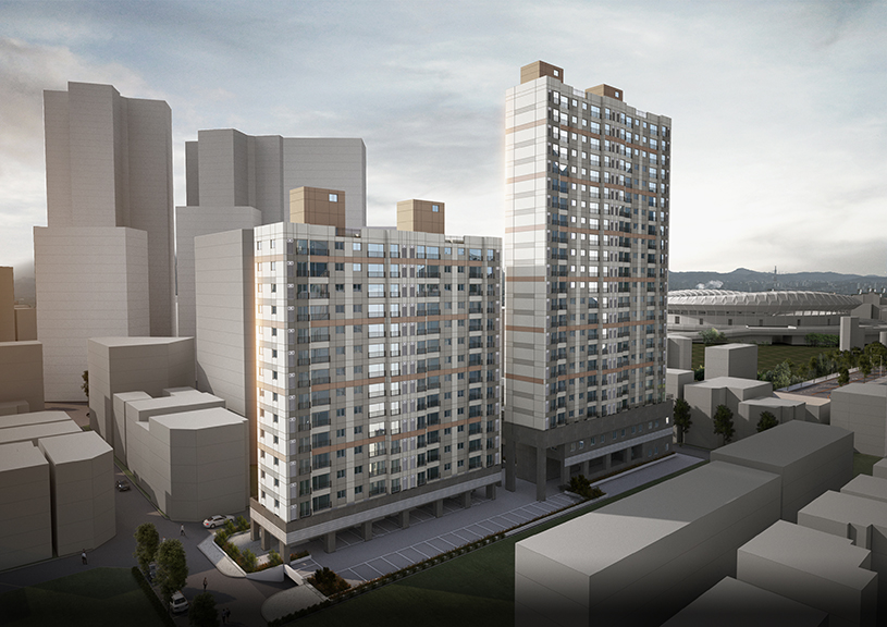 Suwon Jeongja-dong Mixed-use | DONGIL Architects & Engineers